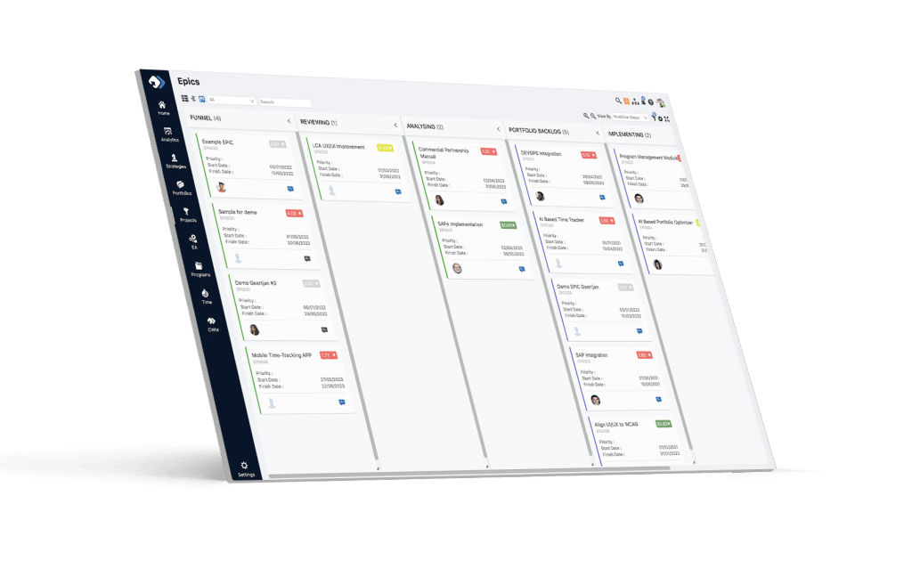 Enterprise program and portfolio management (EPPM) - Uppwise