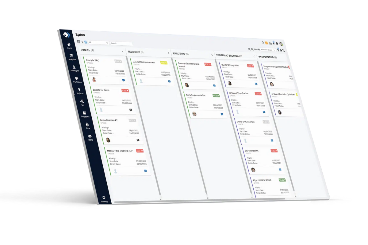 Strategy, Projects and Portfolio Solutions - Uppwise